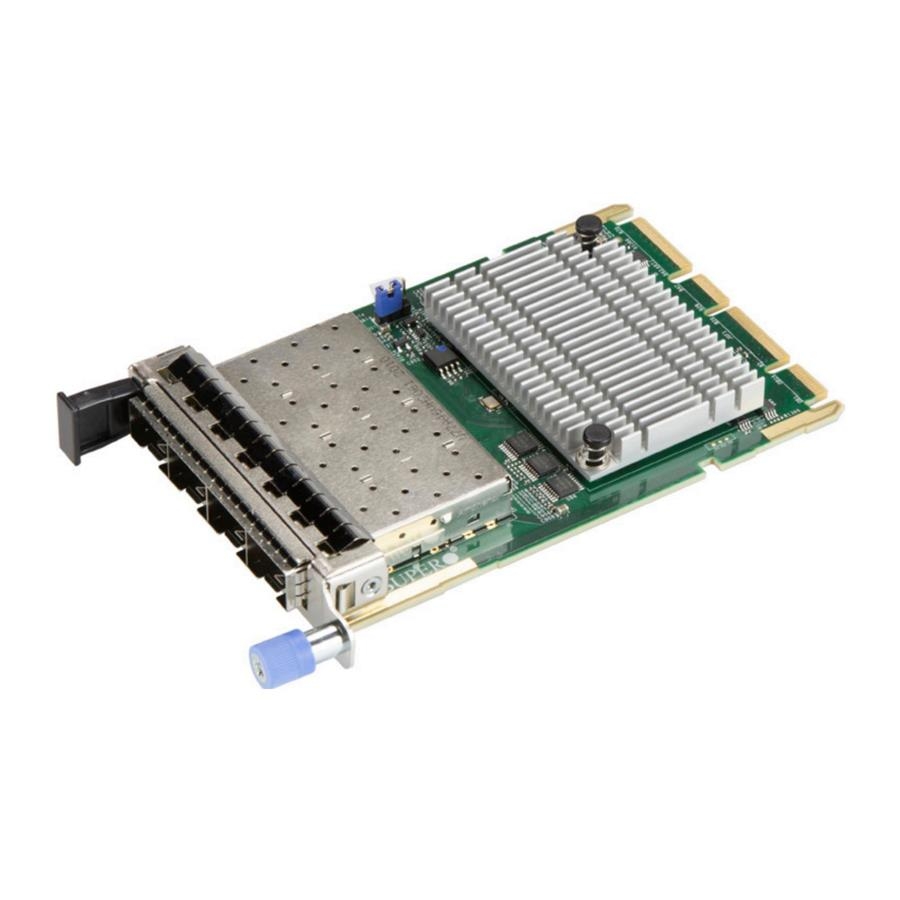 Supermicro AOC-ATG-i4SM Network Adapter 4-Port 10GbE SFP+ AIOM