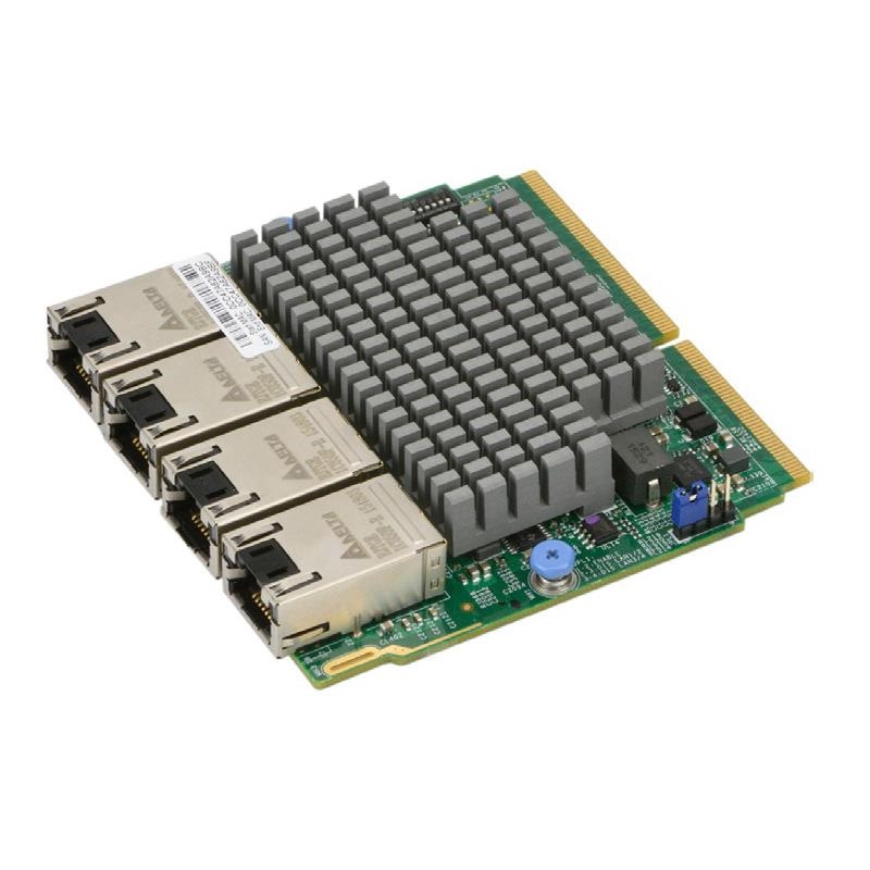 Supermicro AOC-MTG-I4T SIOM 4-port 10GBase-T Ethernet Adapter - Intel ...